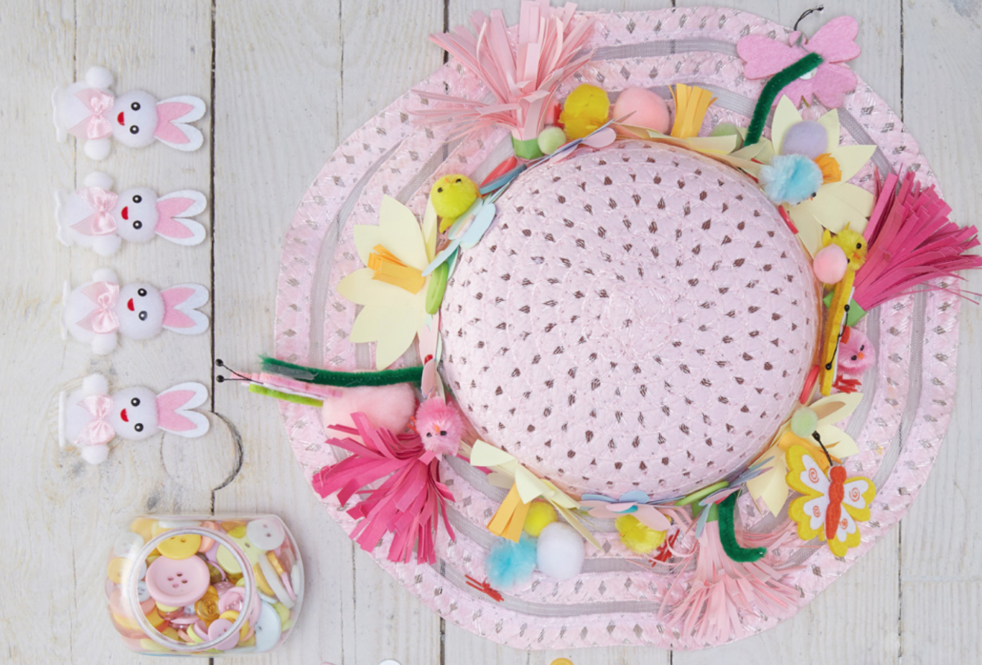 Quick and Simple DIY Easter Bonnets and Hats - What's On 4 Kids
