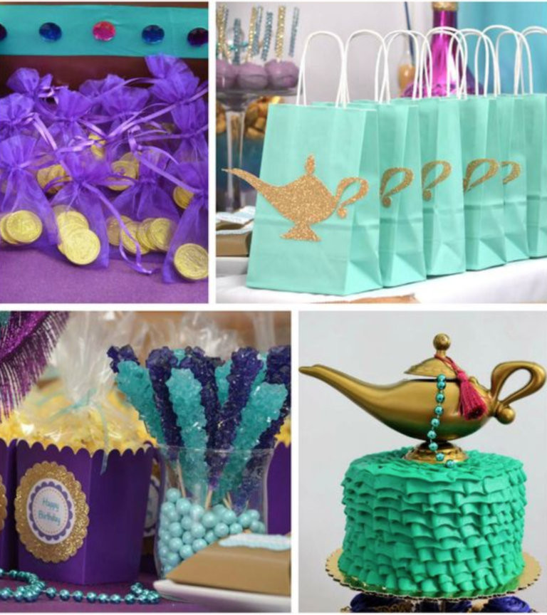 How to create a Whole New World with an Aladdin Themed Kids Party ...